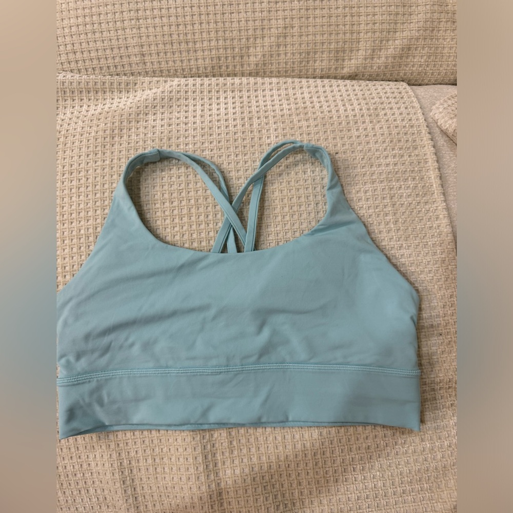 Lululemon Energy Longline Bra (Blue) - Gem